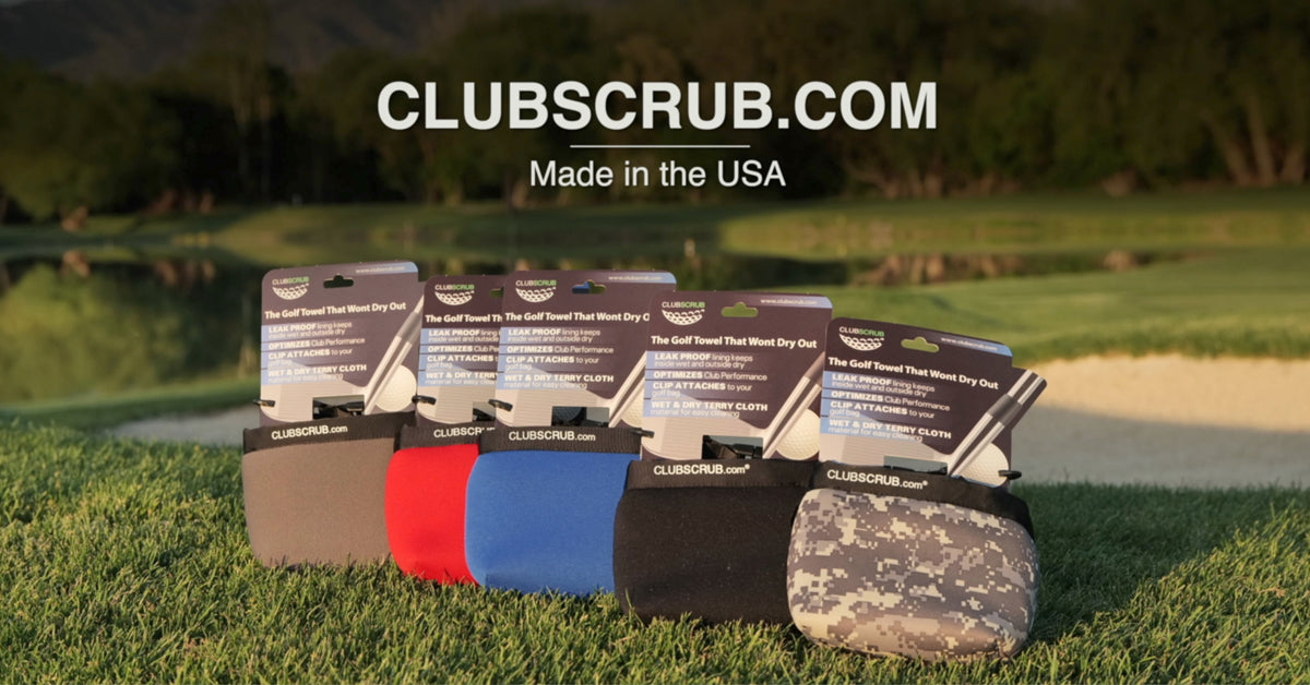 Club Scrub - The ultimate golf accessory to clean up your game.